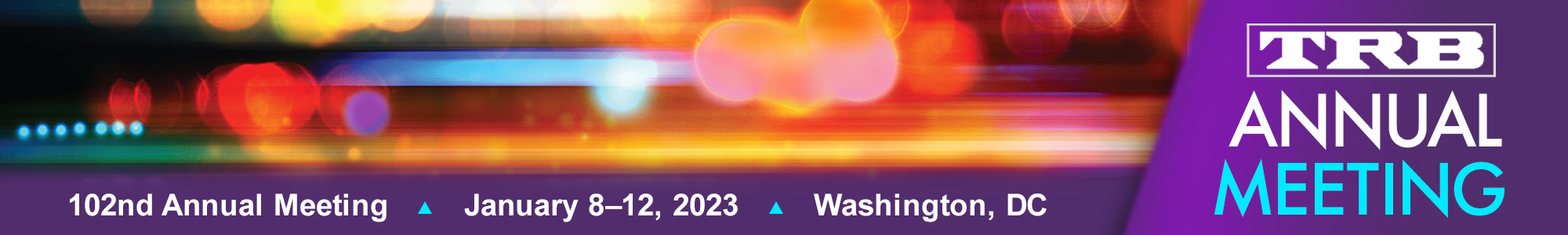 TRB 102nd Annual Meeting